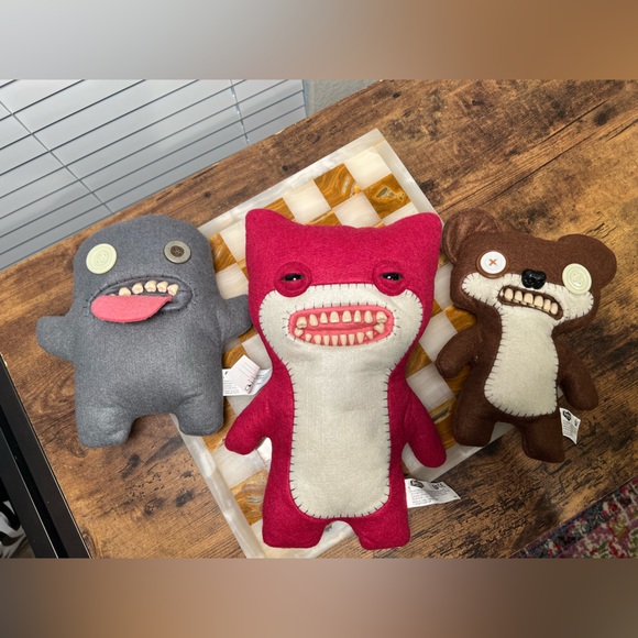 Fuggler | Other | Set Of 3 Funny Ugly Monster Fugglers Rare | Poshmark